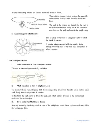 MULTIPHASE WEAVING MACHINES | DOCX
