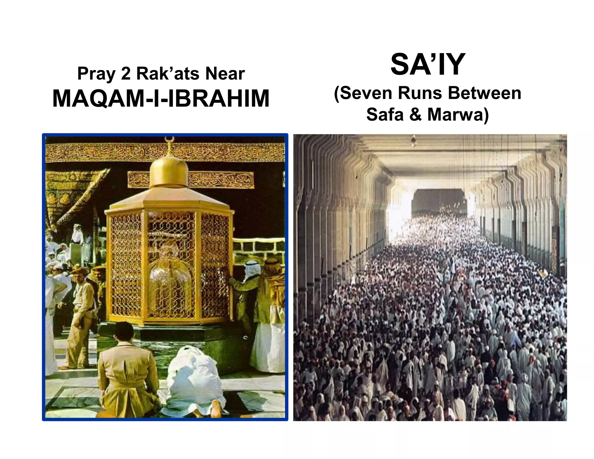 Hajj step by step | PPTX