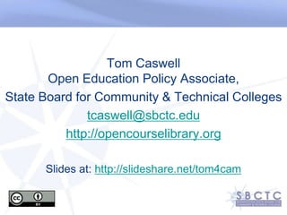 Open Course Library Update | PPTX