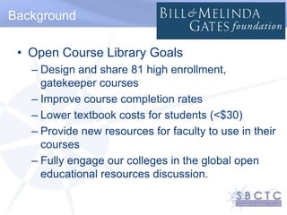 Open Course Library Update | PPTX