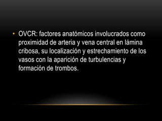 OCLUSION VENOSA RETINIANA DEL OJO SANGRADO.pdf