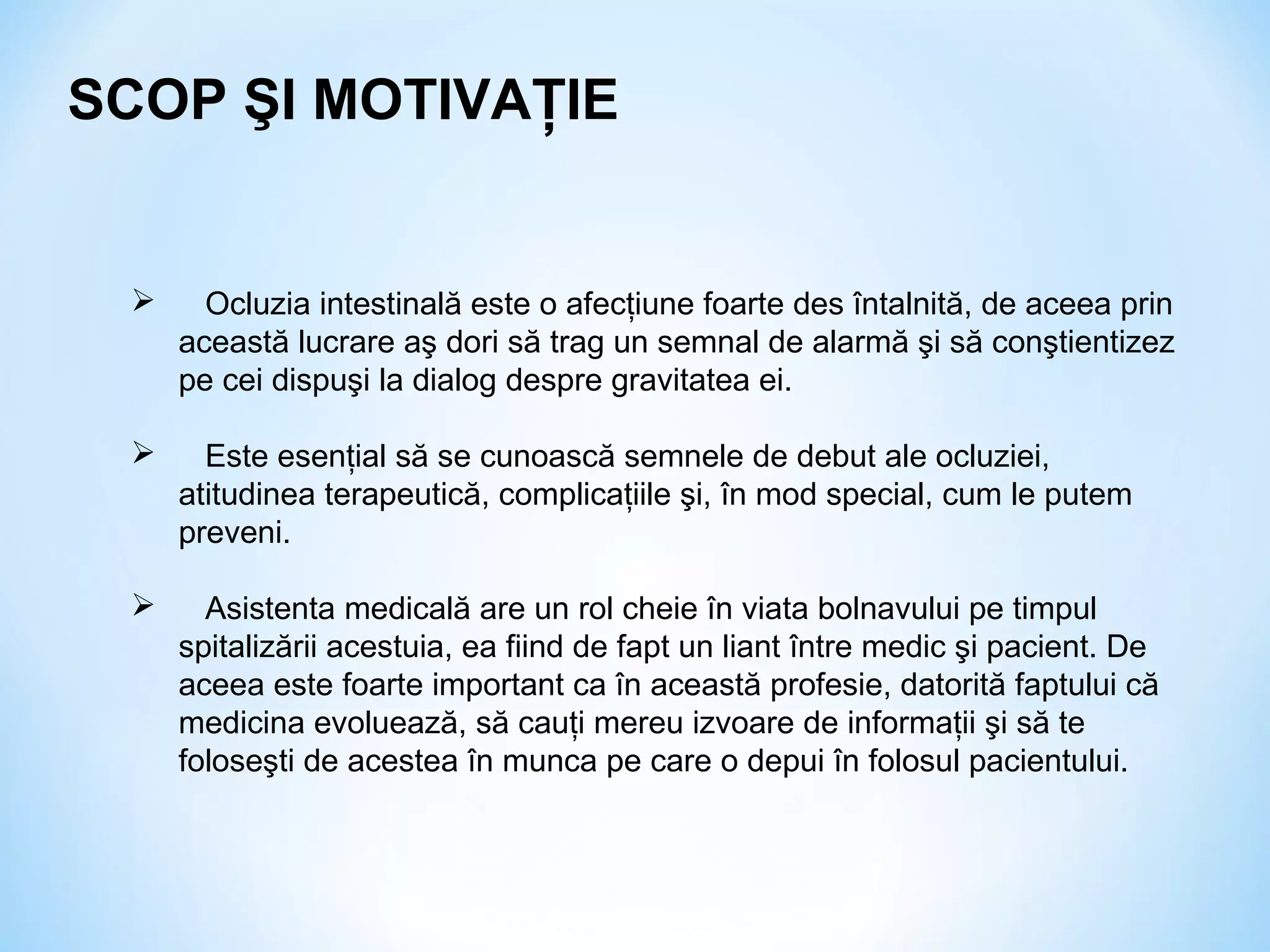 Ocluzie intestinala ppt suciu ramona | PPT