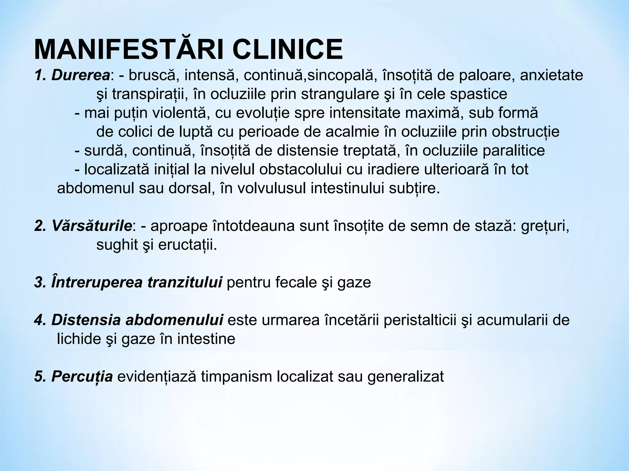 Ocluzie intestinala ppt suciu ramona | PPT