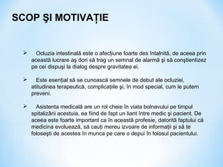 Ocluzie intestinala ppt suciu ramona | PPT