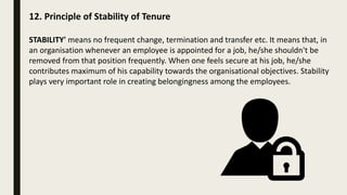 Henry Fayol's 14 Principles of Mangement | PPTX