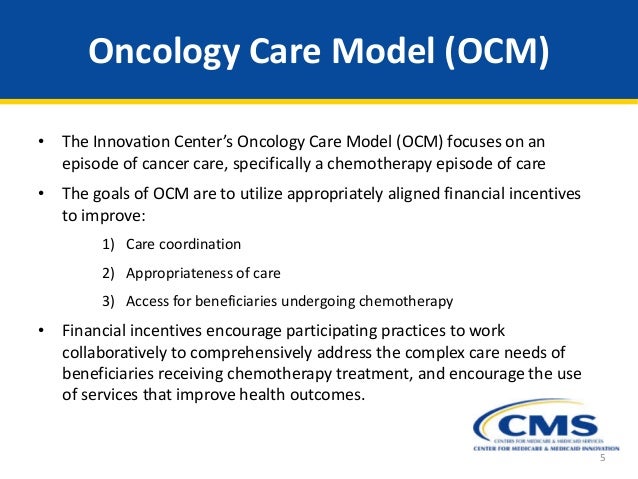 Webinar: Oncology Care Model - Introduction