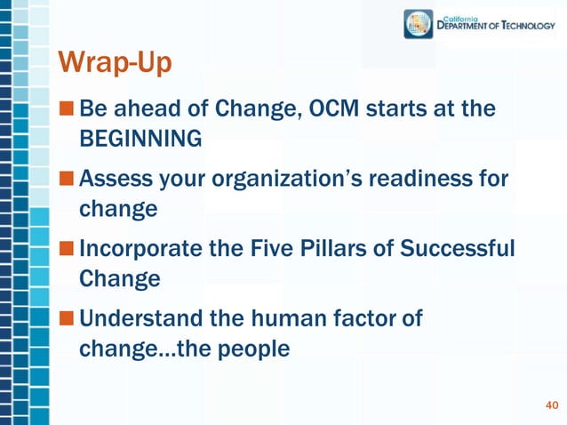 Understanding and Implementing Organizational Change | PPT