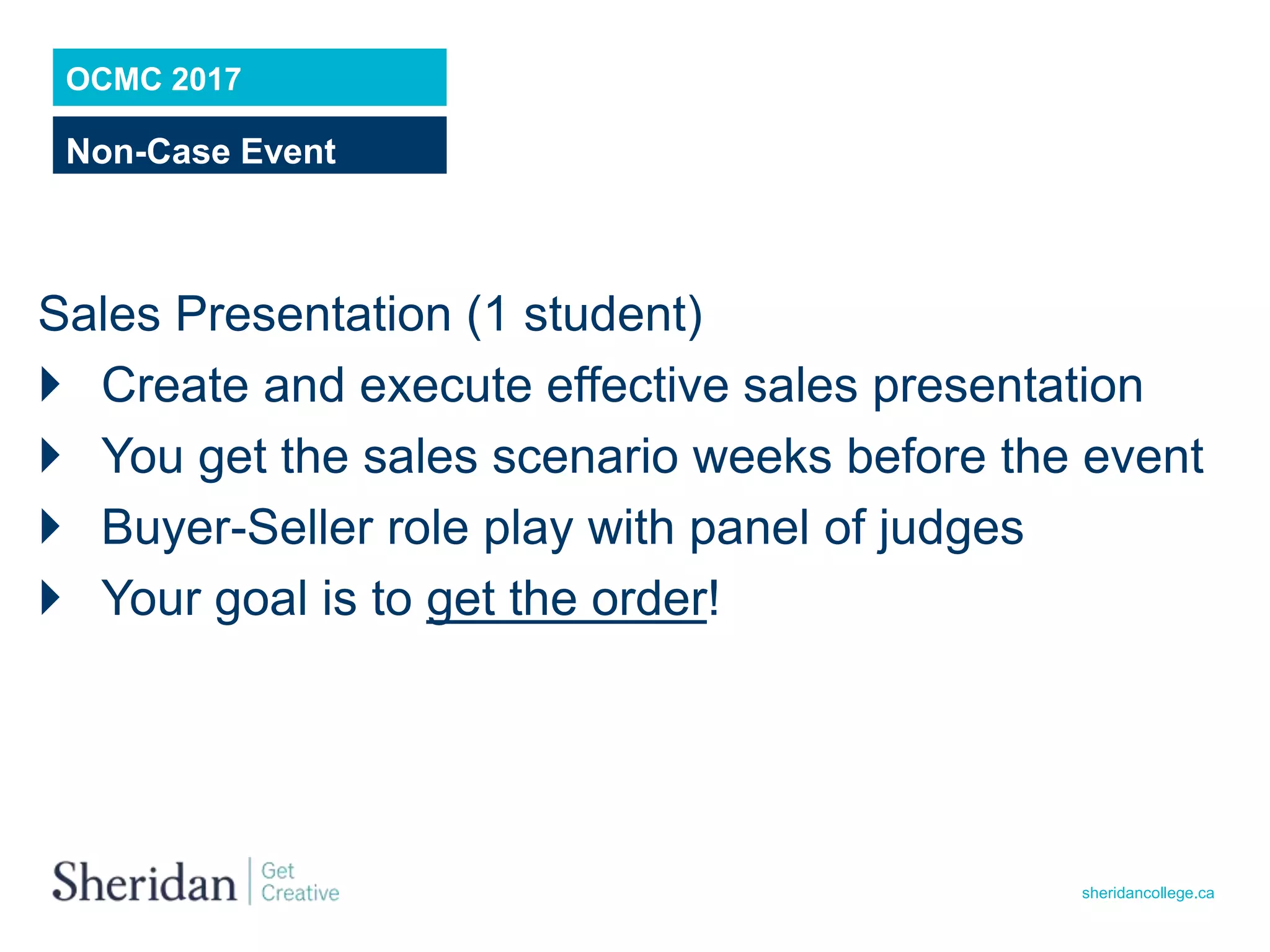 OCMC 2017 Overview | PPTX