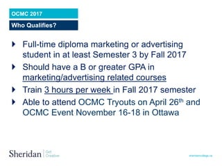 OCMC 2017 Overview | PPTX