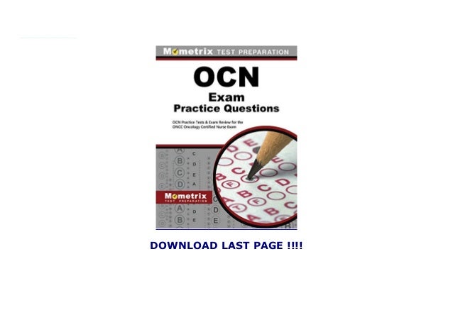 OCN Exam Practice Questions OCN Practice Tests Exam Review For ocn-exam-practice-questions-ocn-practice-tests-exam-review-for