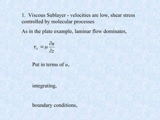 Boundary layer theory for the viscous laminar flow | PPT | Free Download