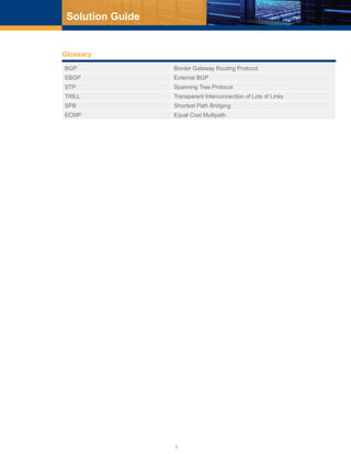 Large Scale Data center Solution Guide: eBGP based design | PDF