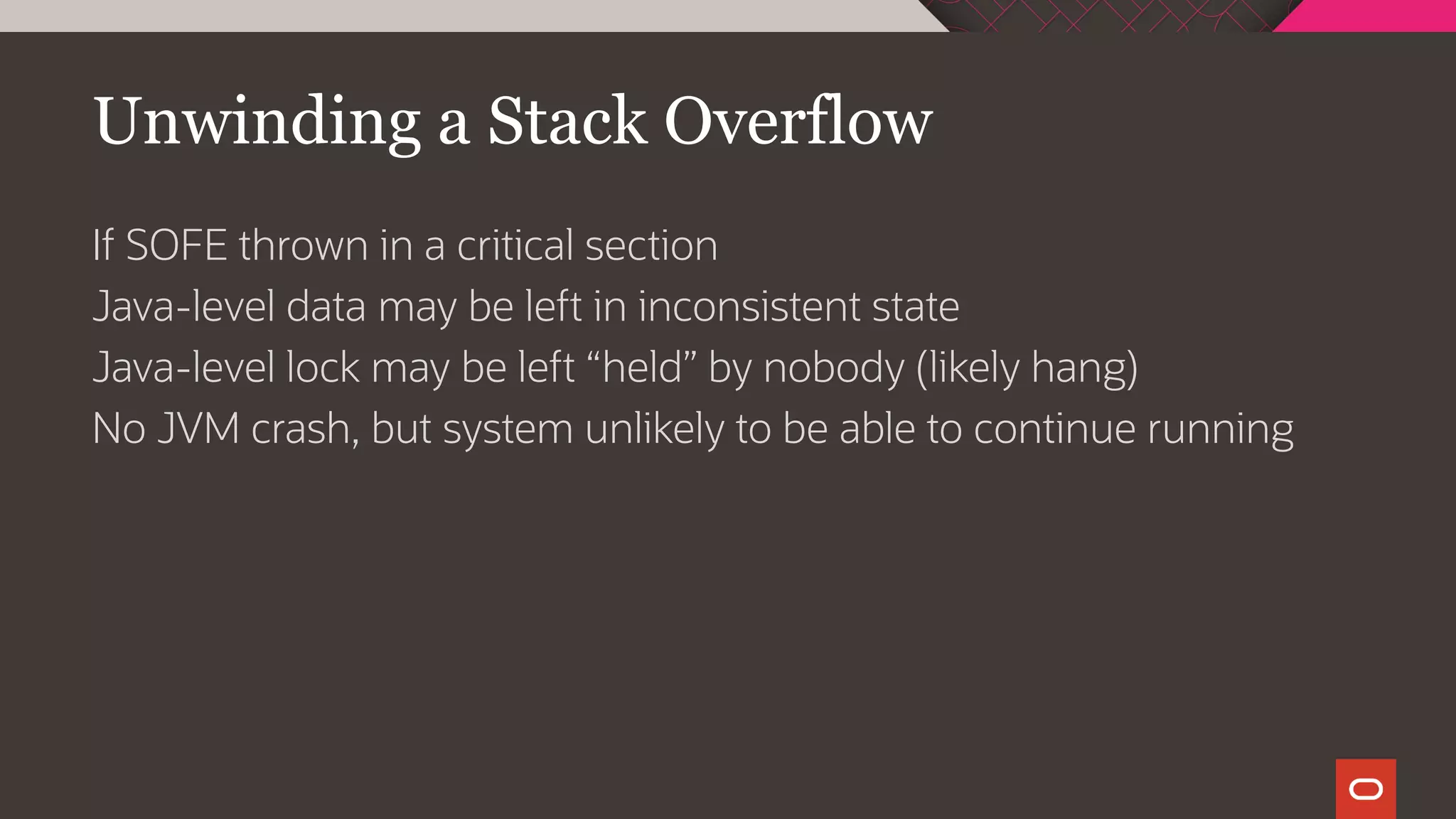 CSI (Crash Scene Investigation) HotSpot: Common JVM Crash Causes and Solutions [Code One 2019] | PPT