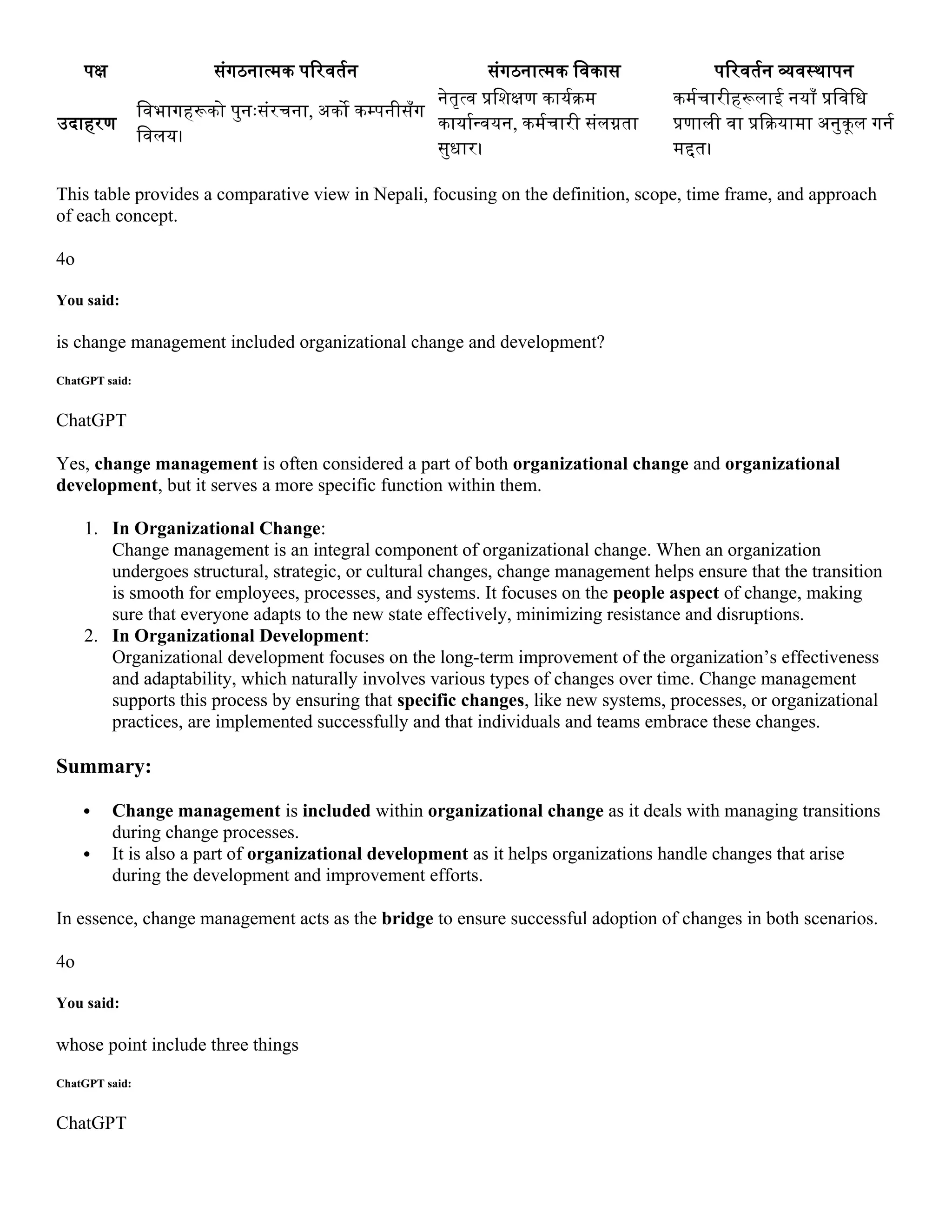 Organizational change, organizational development | PDF