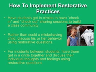 Restorative Practices | PPT