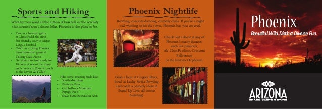 Arizona Tourism Brochures