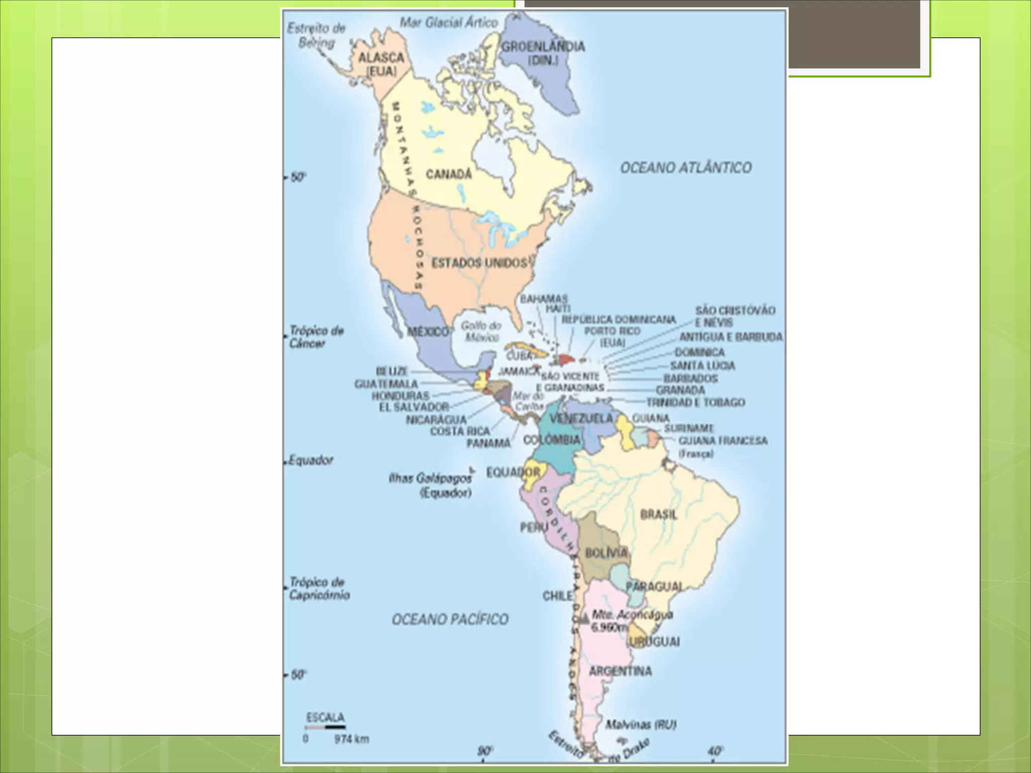 O continente americano completo | PDF