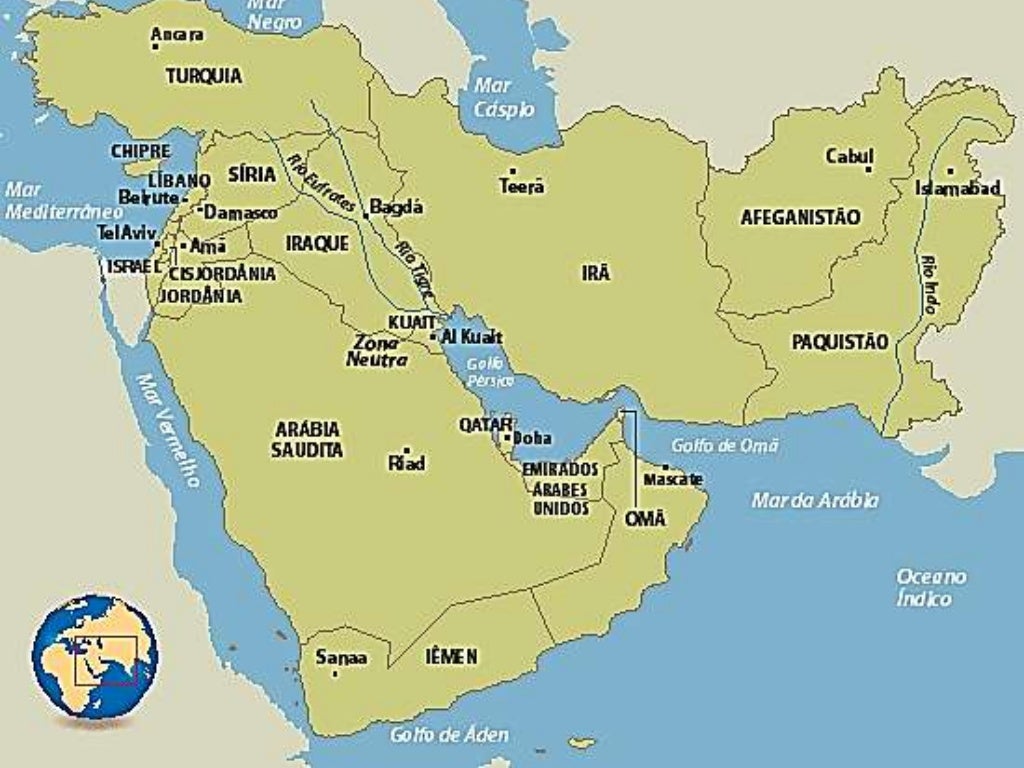 ORIENTE MÉDIO - ÁSIA (1º ANO - OBJETIVO)