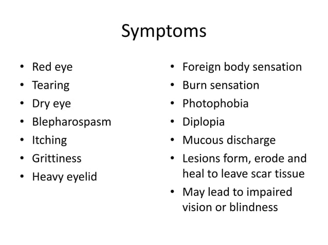 Ocular Cicatricial Pemphigoid | PPTX | Eye and Vision Conditions ...