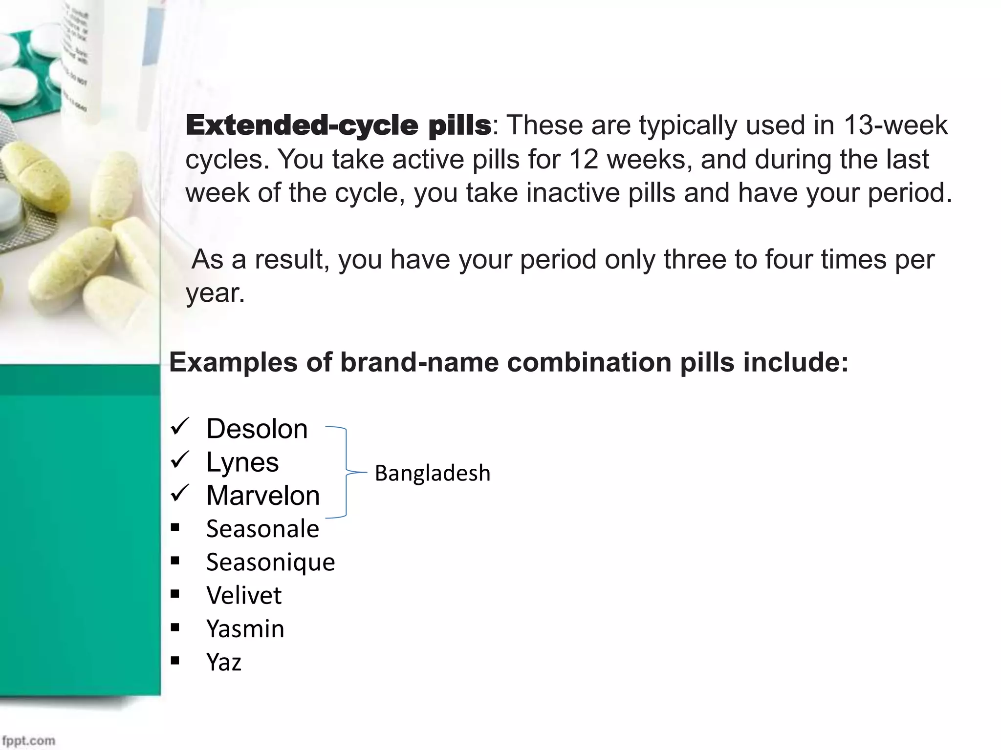 OCP (Oral Contraceptive Pills) | PPTX