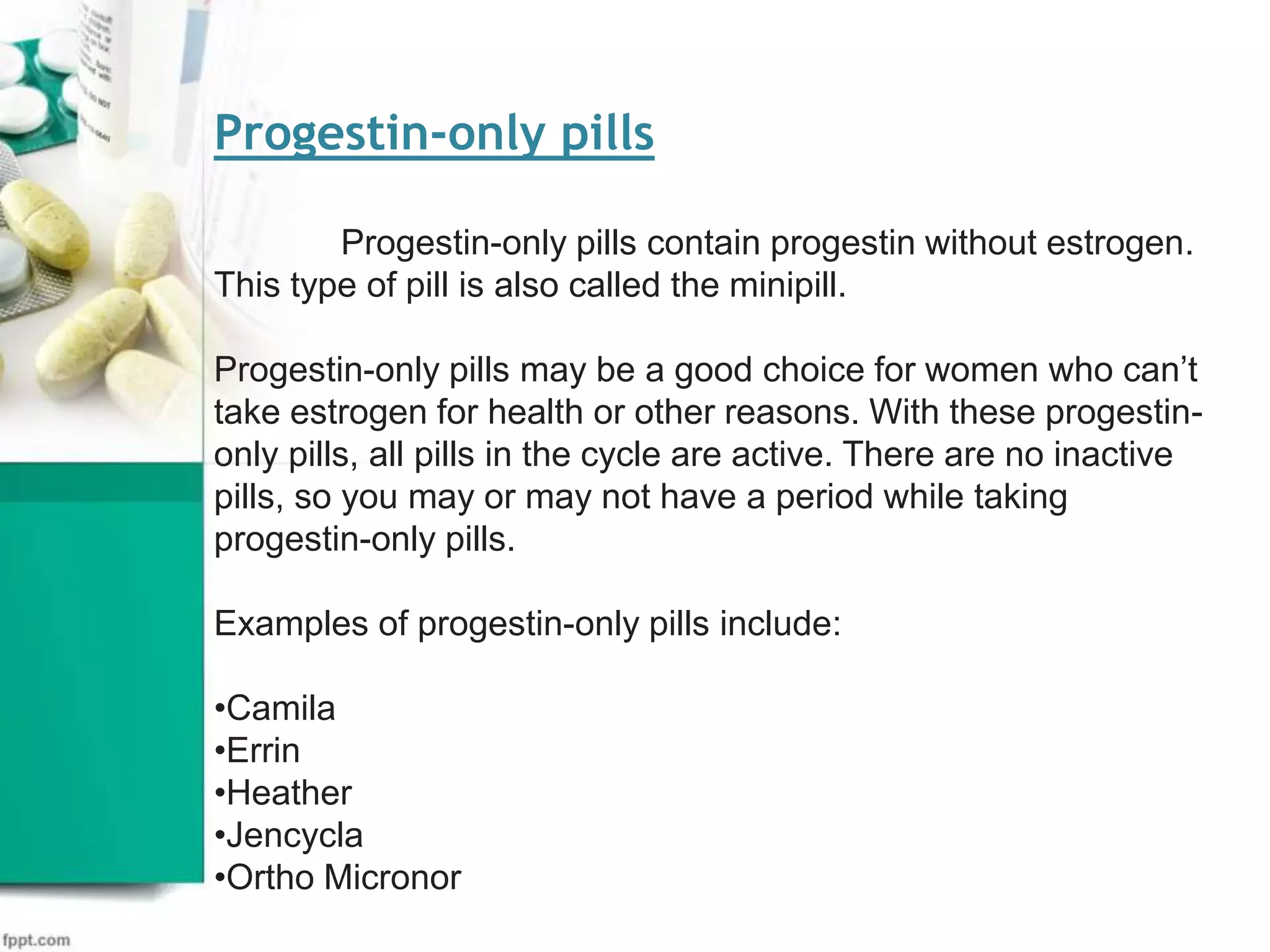 OCP (Oral Contraceptive Pills) | PPTX