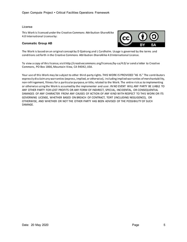 Ocp cfops-framework.2019v1.4 | PDF