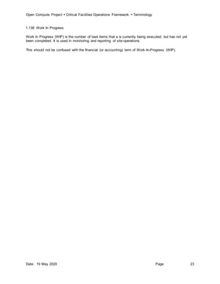 Ocp cfops-terminology 2019v1.4 | DOC