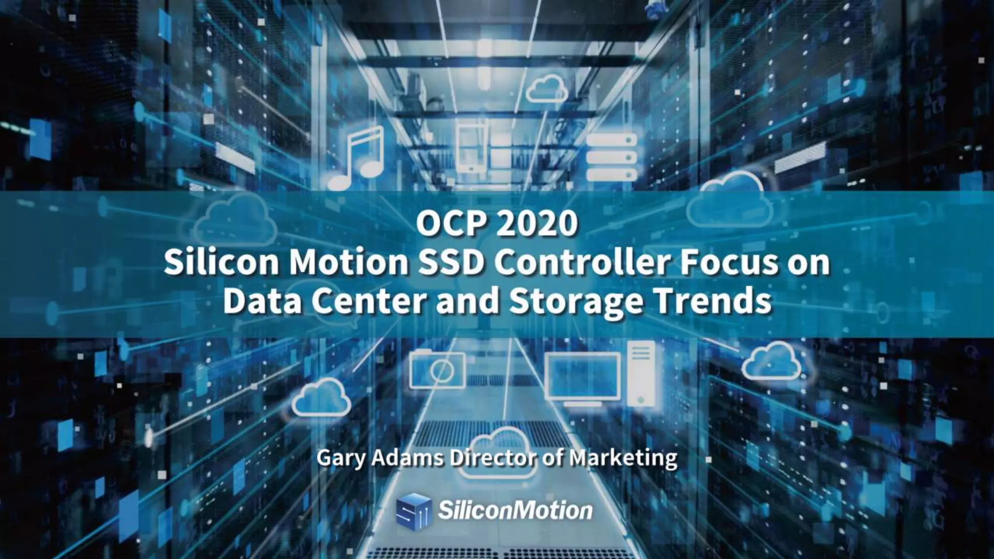 Silicon Motion SSD controllers solution for data center | PPTX