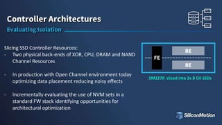 Silicon Motion SSD controllers solution for data center | PPT