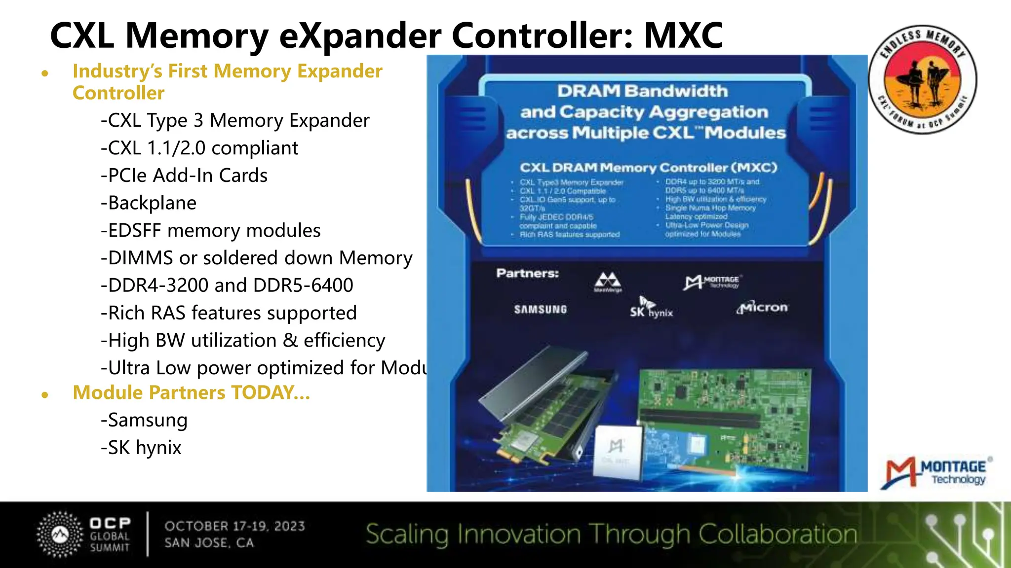 CXL Controller by Montage Technology | PPTX