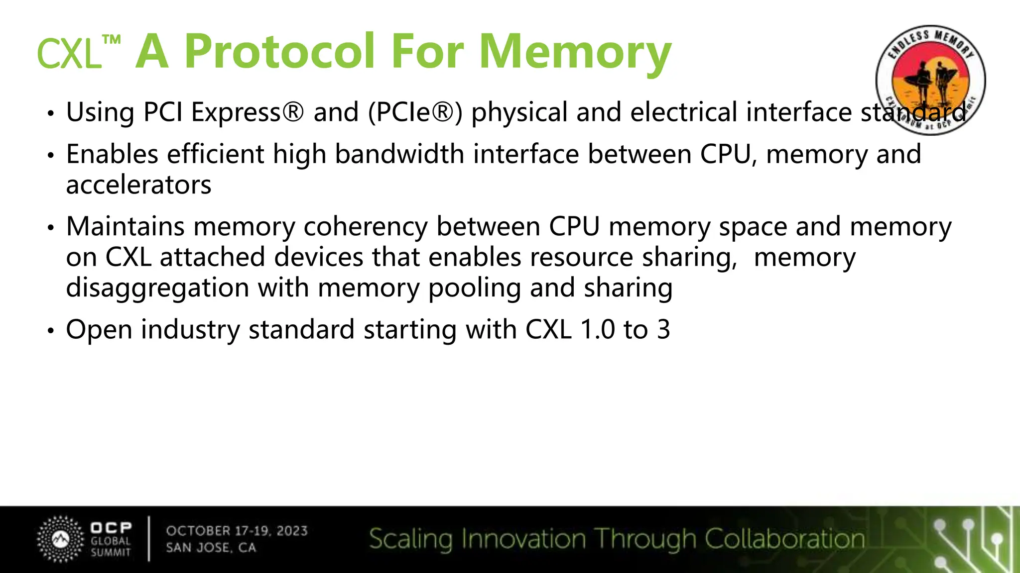 CXL Memory Expansion, Pooling, Sharing, FAM Enablement, and Switching | PPTX
