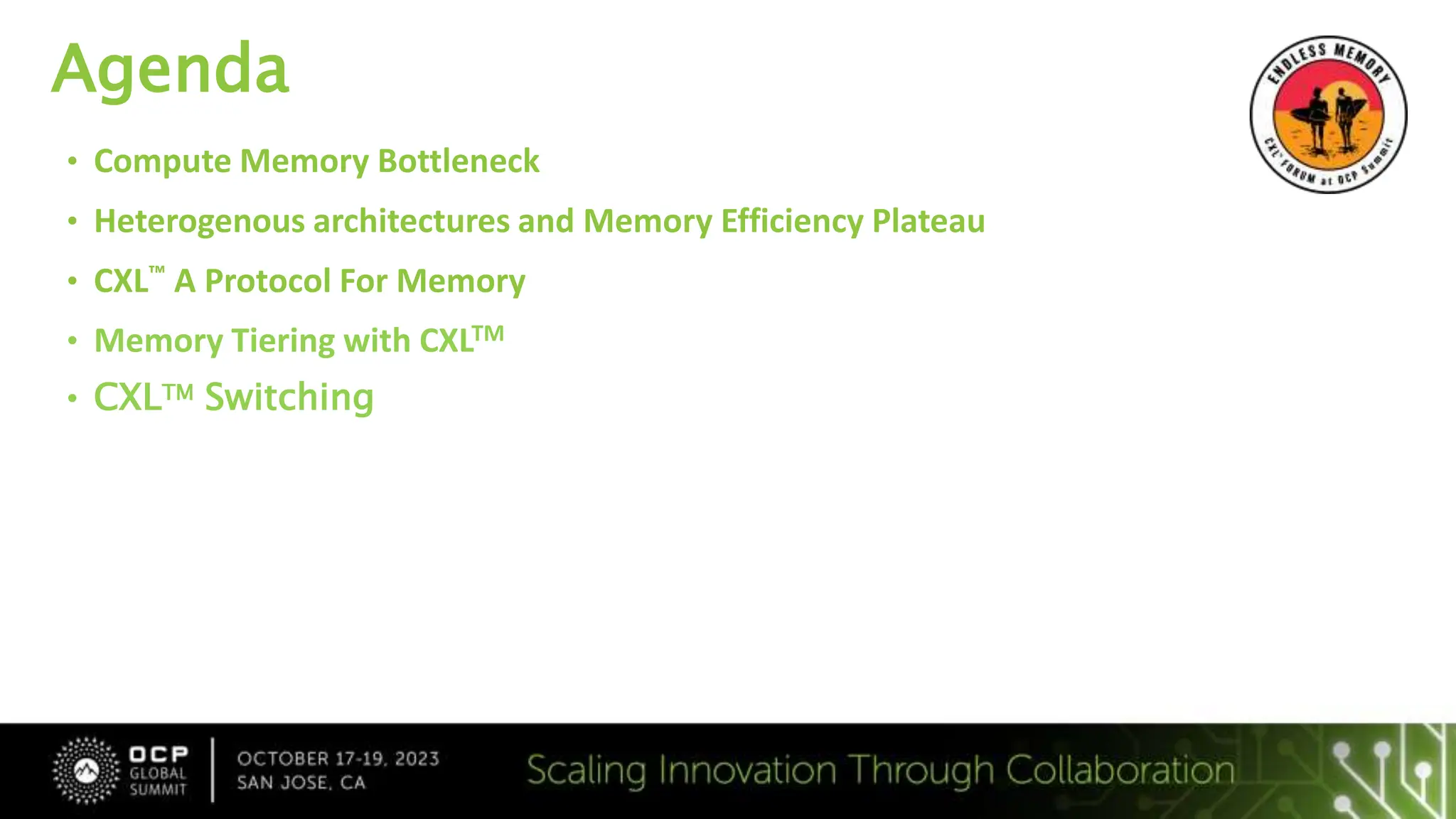 CXL Memory Expansion, Pooling, Sharing, FAM Enablement, and Switching | PPT CXL Memory Expansion, Pooling, Sharing, FAM Enablement, and Switching | PPT