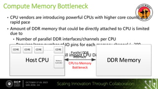 CXL Memory Expansion, Pooling, Sharing, FAM Enablement, and Switching ...