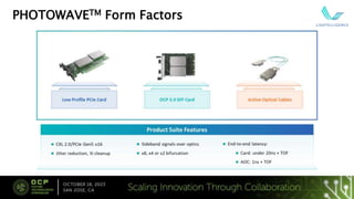 Lightelligence: Optical CXL Interconnect for Large Scale Memory Pooling ...