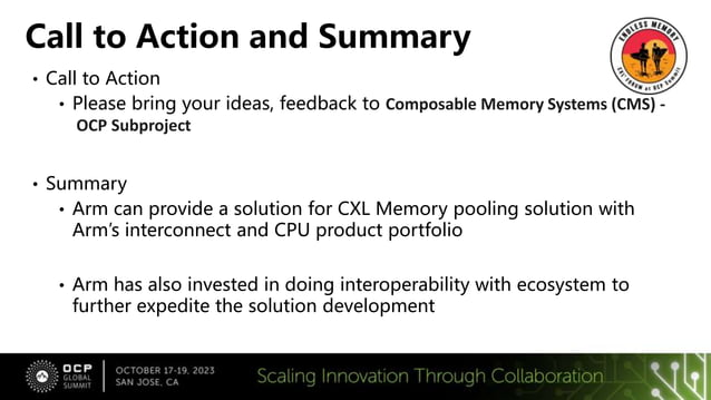 Arm: Enabling CXL devices within the Data Center with Arm Solutions | PPTX