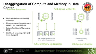 Arm: Enabling CXL devices within the Data Center with Arm Solutions | PPTX