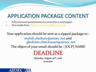 OCP Ignite'16 booklet | PPTX