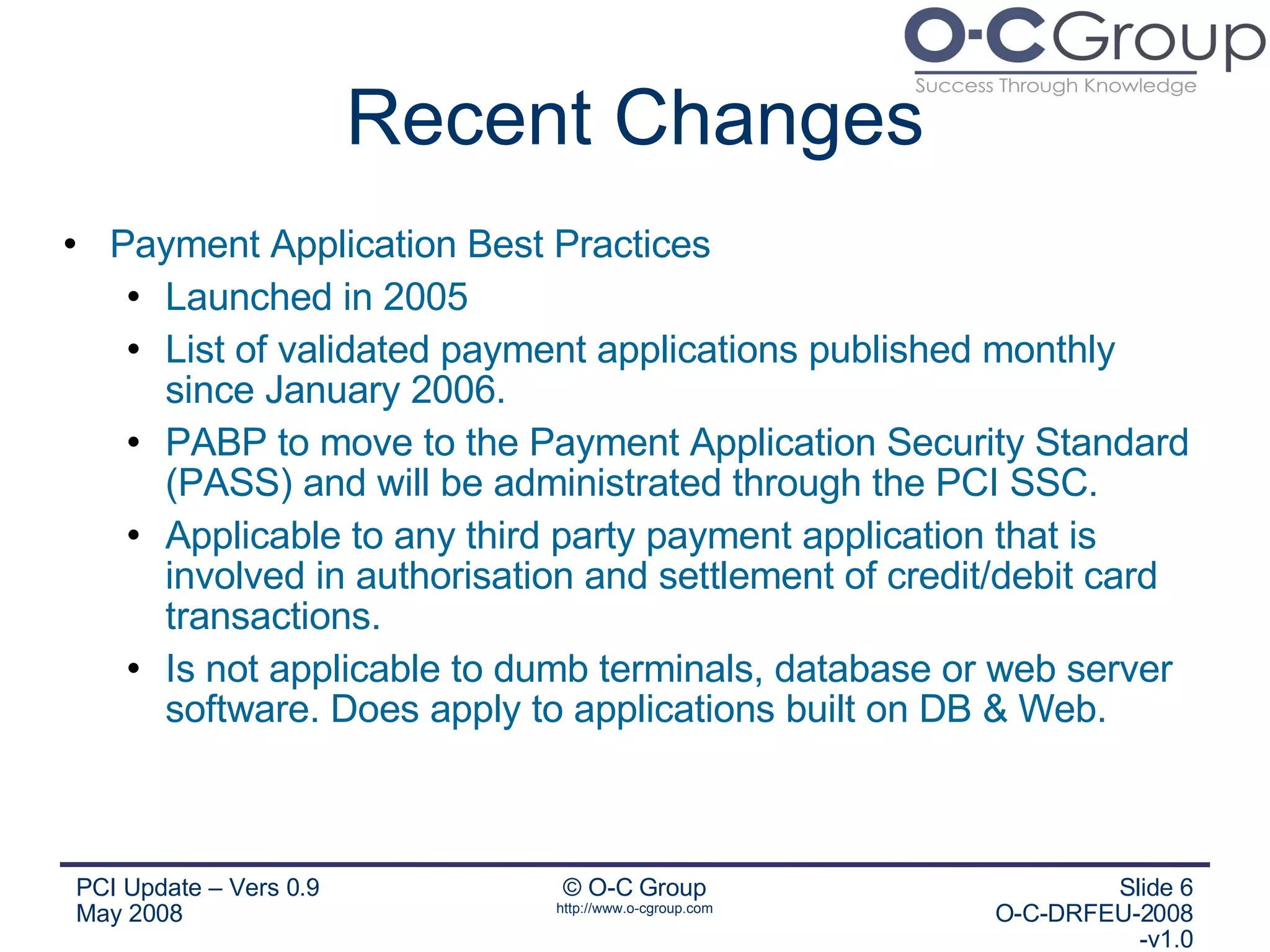 PCI DSS Certification | PPT