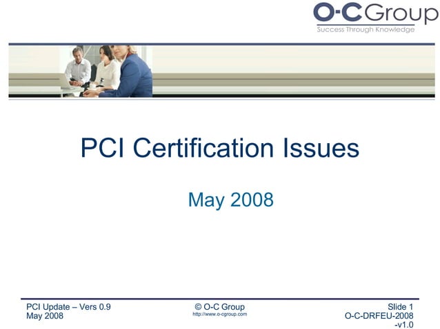 PCI DSS Certification | PPT