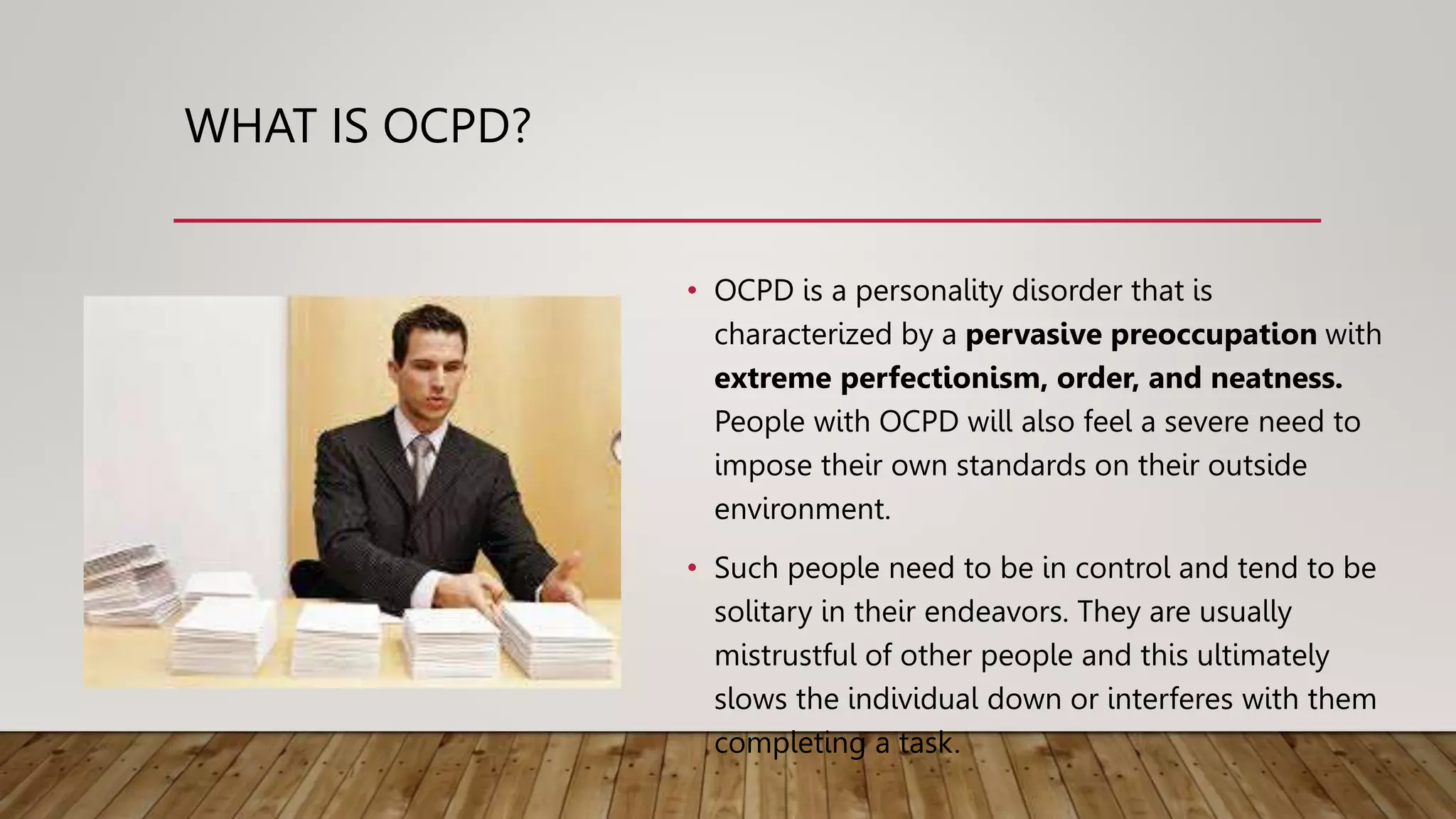 OCPD.pptx | Free Download