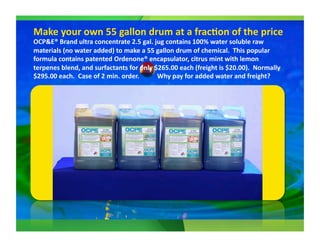 OCP&E 2013 summer sales catalog with order form | PDF