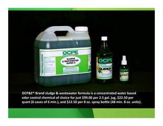 OCP&E 2013 summer sales catalog with order form | PDF