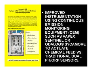 OCP&E innovative wet scrubber chemicals | PDF