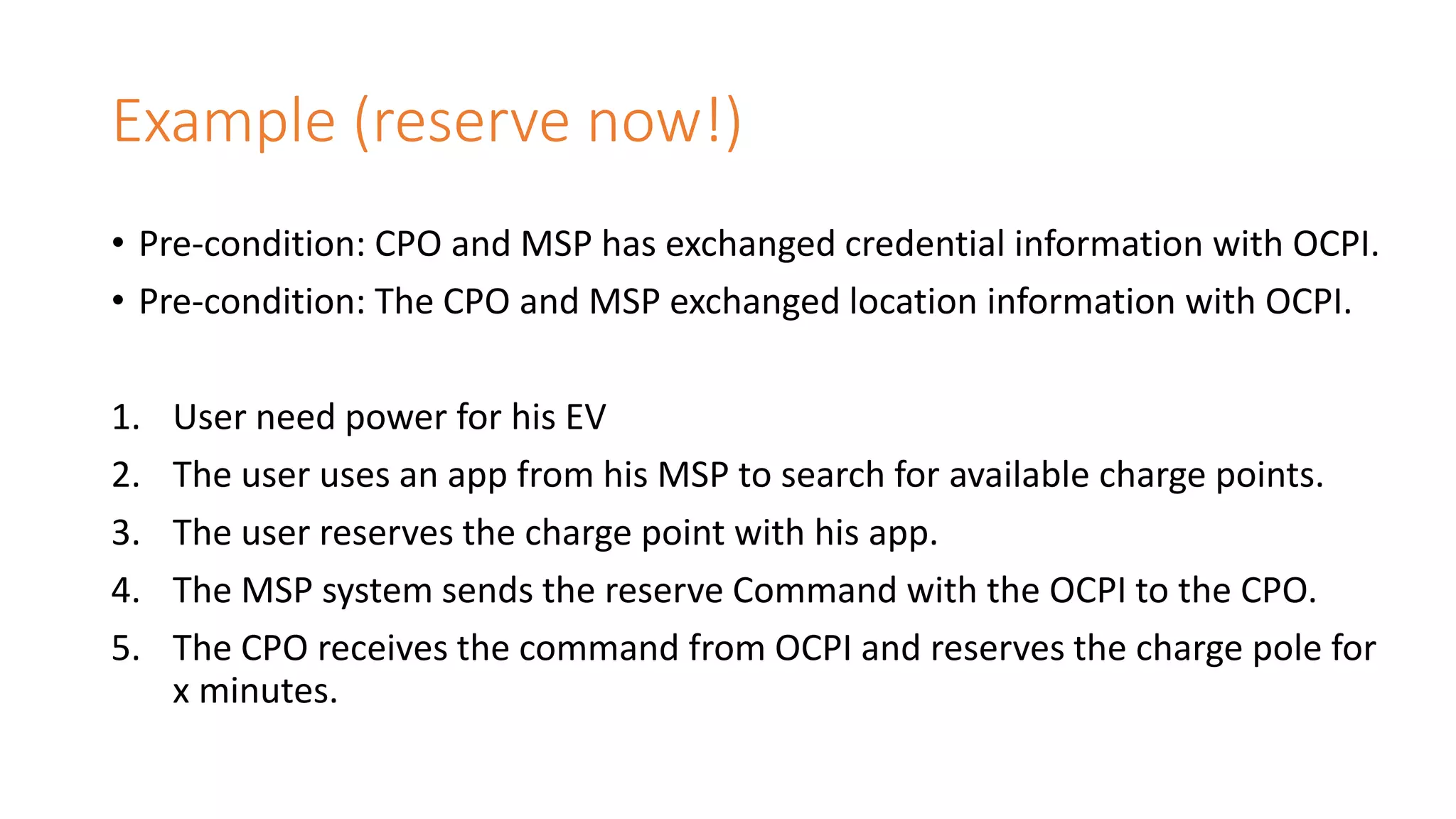 Ocpi in a nutshell | PPTX