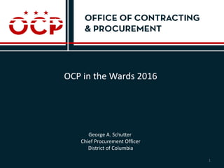 OCP in the Wards 2016 - General Presentation | PPT