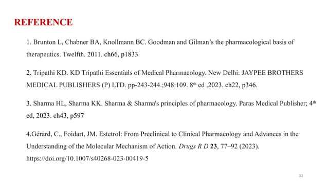OCP ( oral contraceptive pills ) pharmacology | PPT