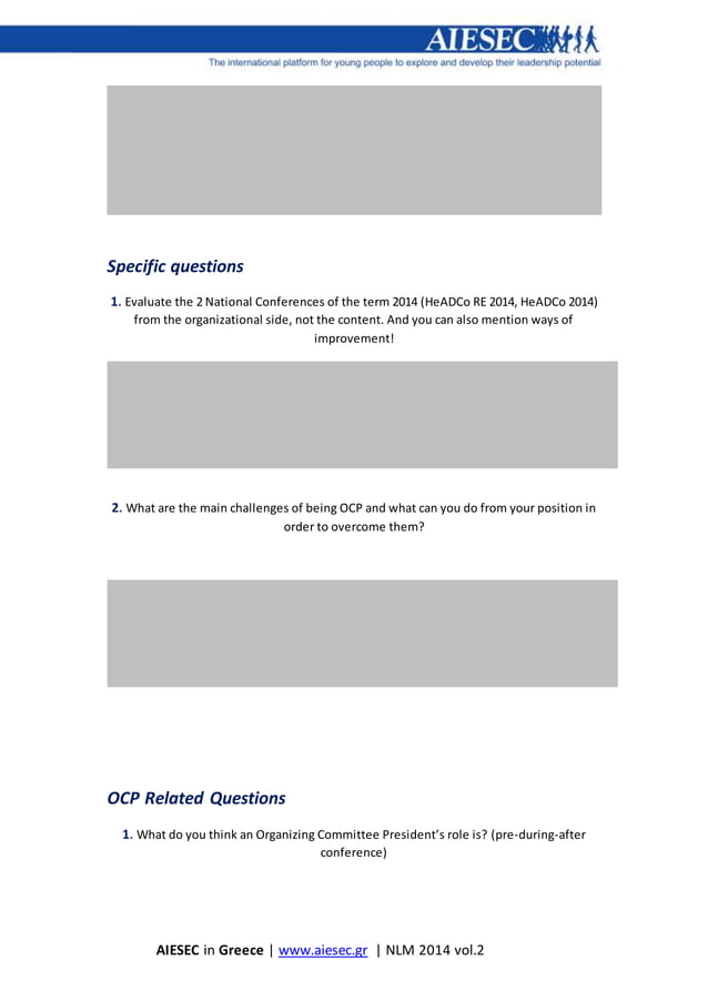 OCP NLM 2014 vol.2 application form | PDF