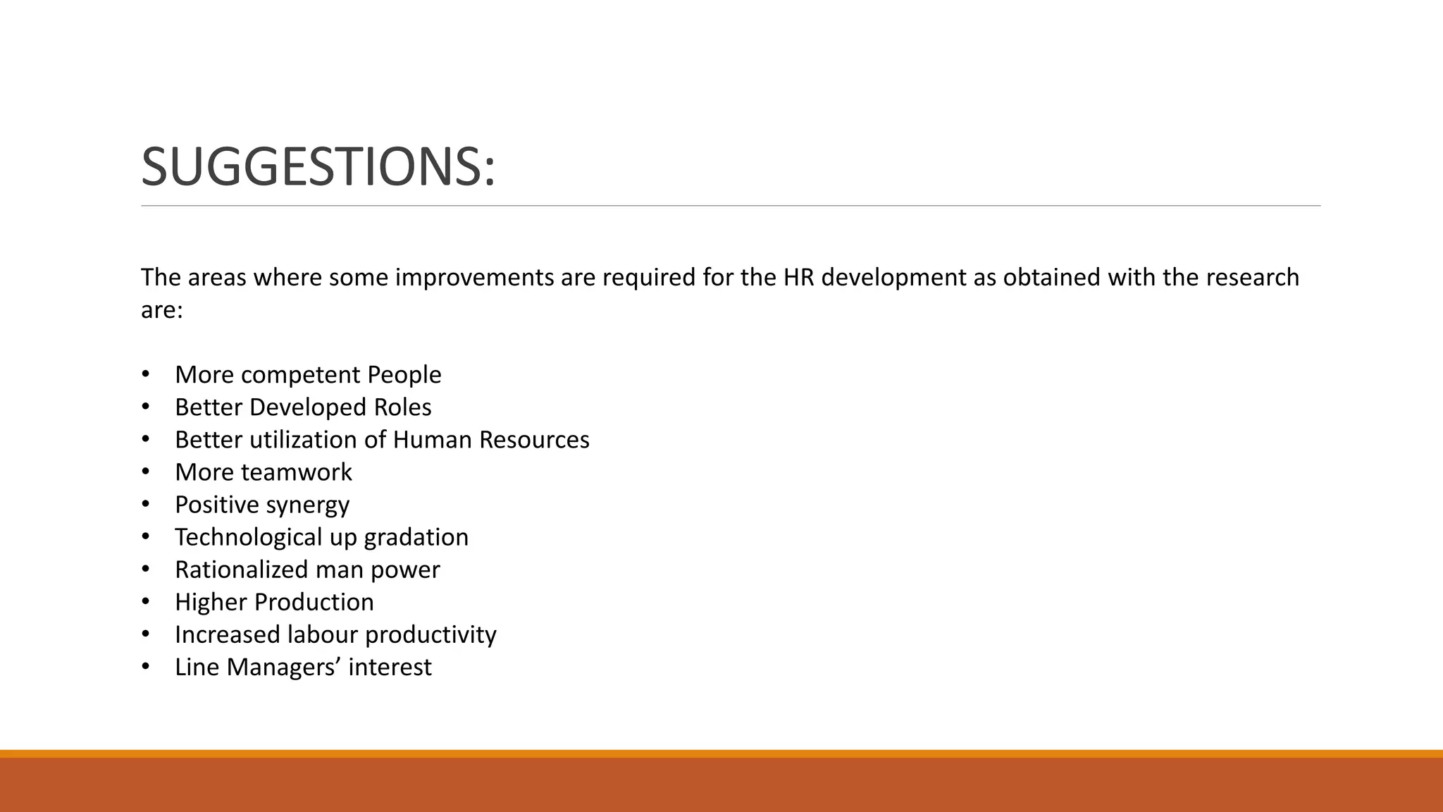 powerpoint presentation of SAIL- HR framework | PPTX