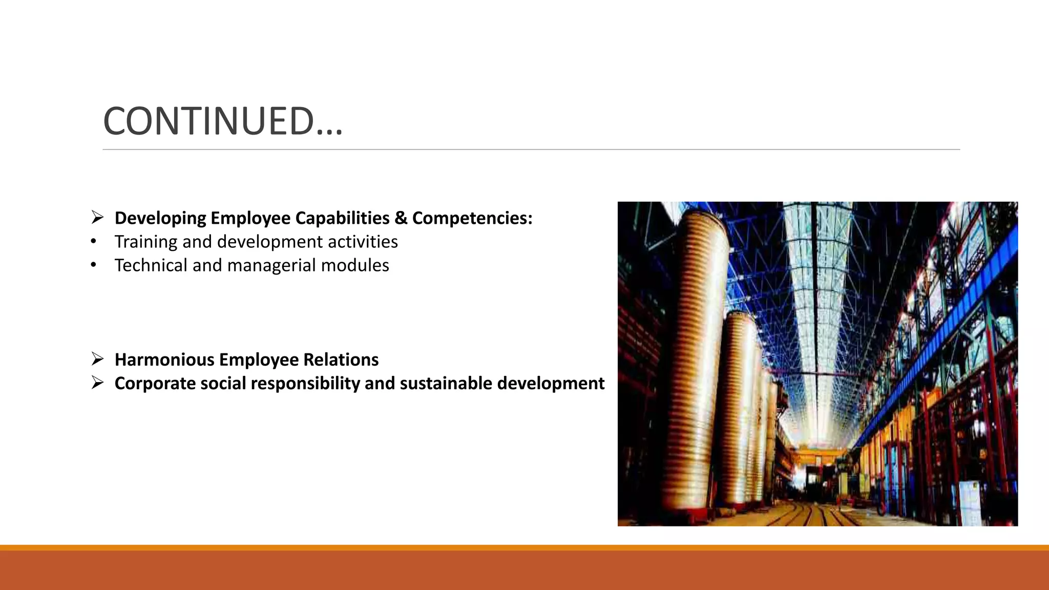 powerpoint presentation of SAIL- HR framework | PPTX