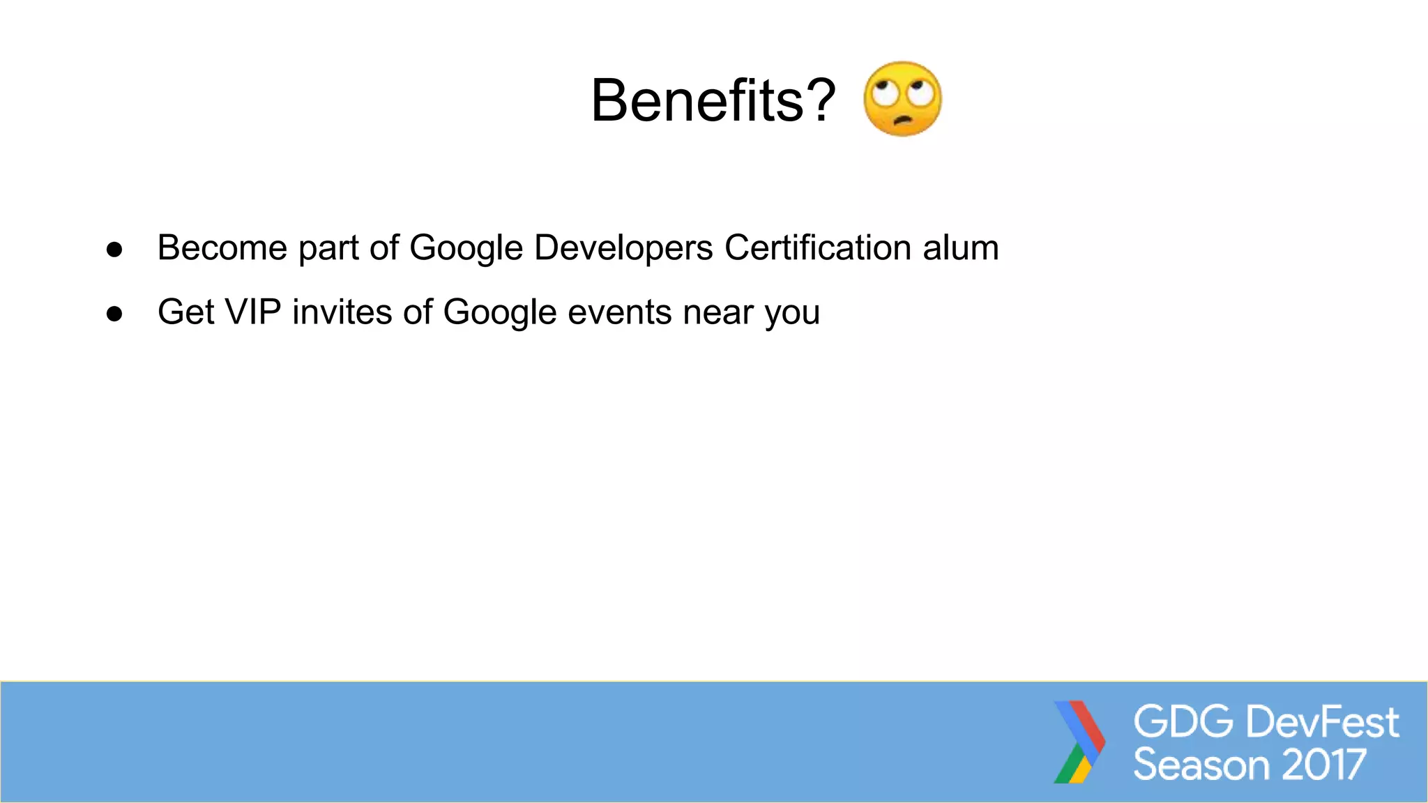 Google Developer Certifications | PPT